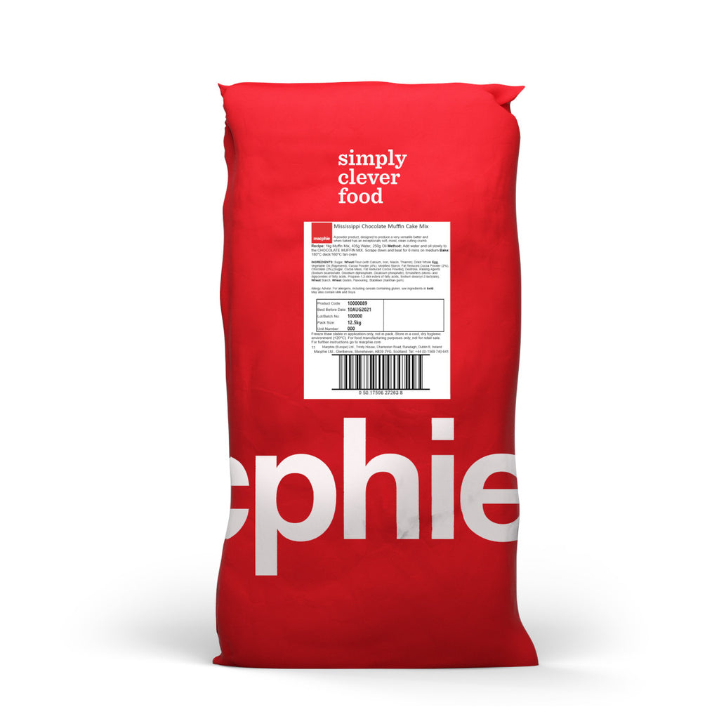 Macphie | Mississippi Chocolate Muffin & Cake Mix | 12.5kg – BFP