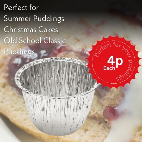 Aluminium Foil Pudding Basin 82x53mm | 2,000 Pack – BFP