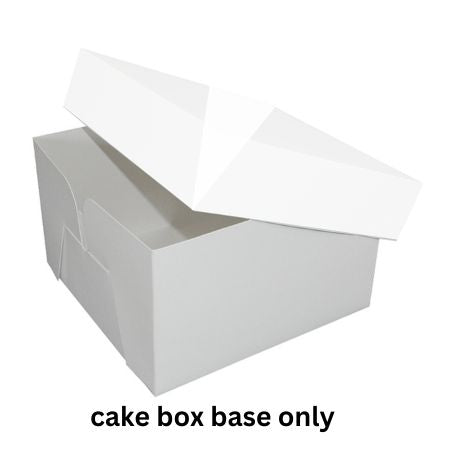 White Cake Box Base 16" | 25 Pack – BFP