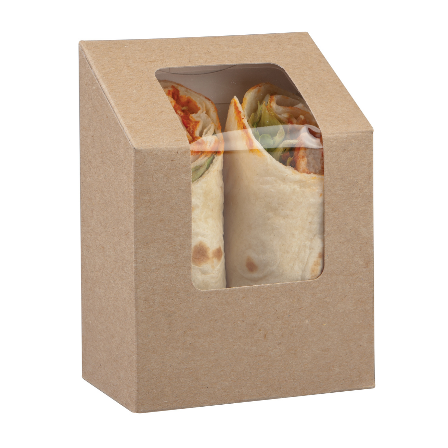 Tortilla Wrap Box with Window | 500 Pack – BFP