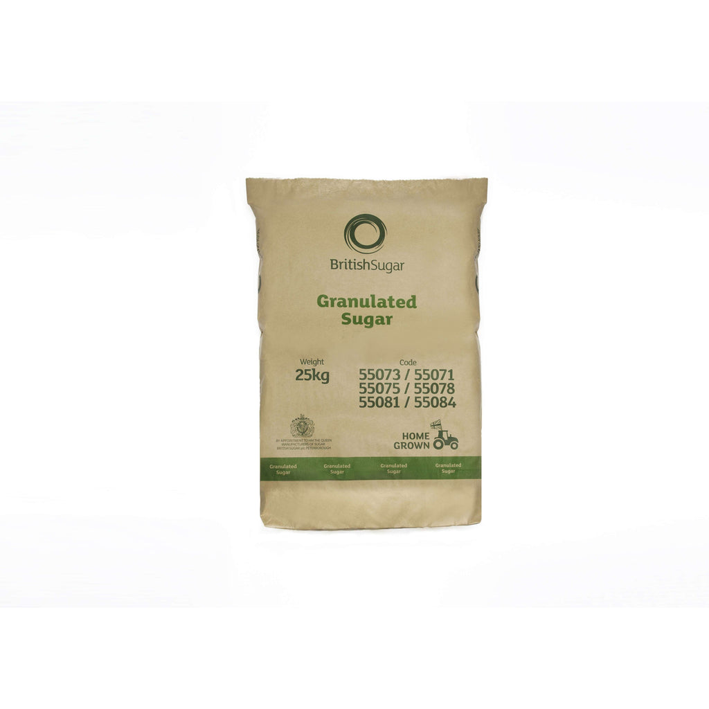 British Sugar | White Granulated Sugar | 25kg – BFP